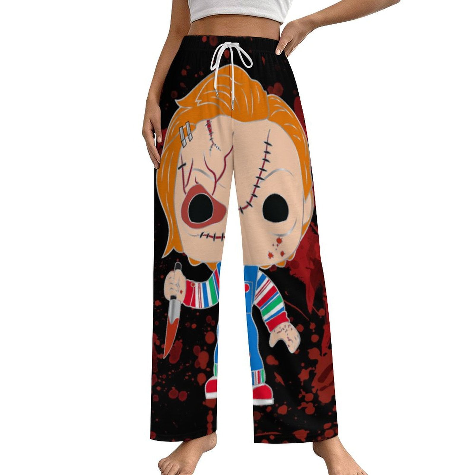 Chucky Horror Movie Women Pajama Pants Causal Comfy Lounge Sleep ...
