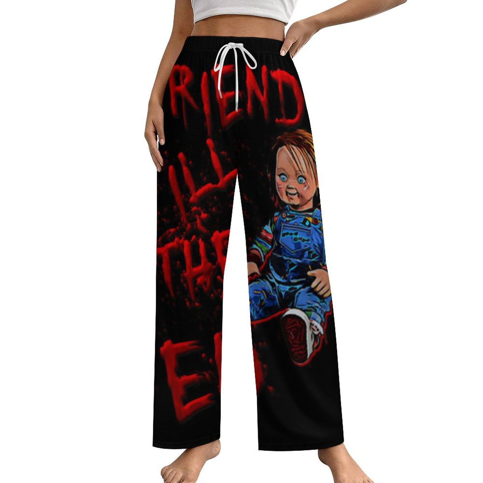 Chucky Horror Movie Women Pajama Pants Causal Comfy Lounge Sleep ...