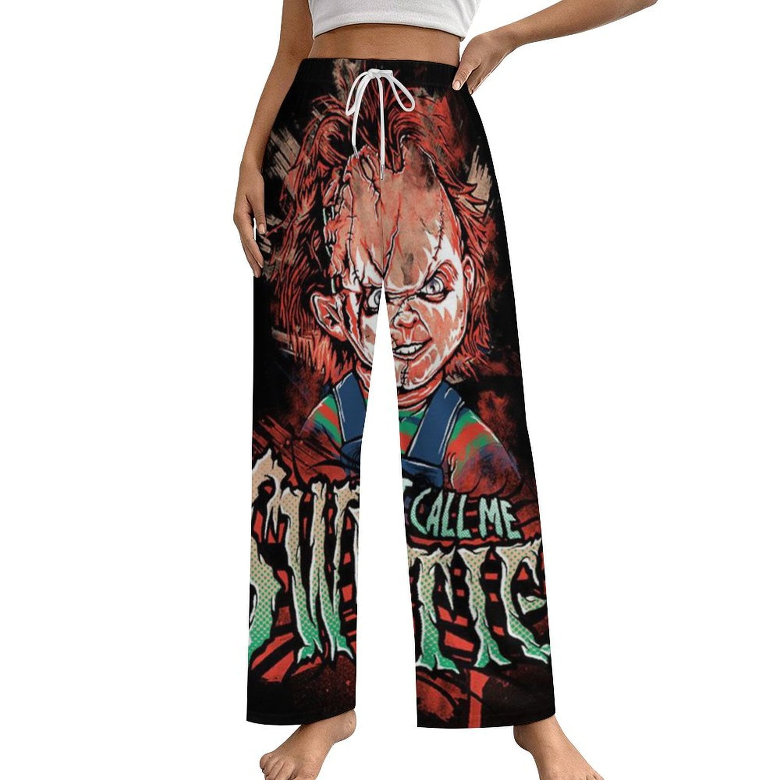 Chucky Horror Movie Women Pajama Pants Causal Comfy Lounge Sleep ...