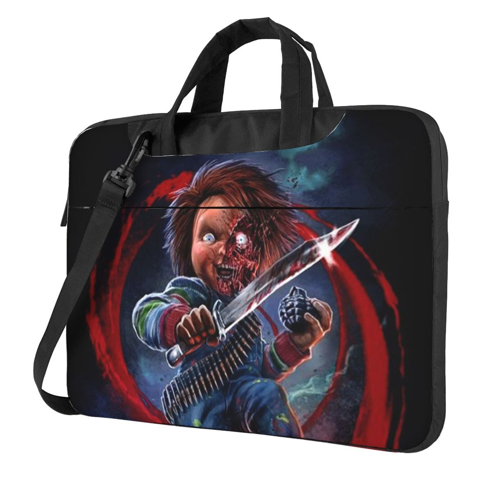 Chucky Horror Skull Laptop Bag Portable Shoulder Laptop Case Sleeve ...