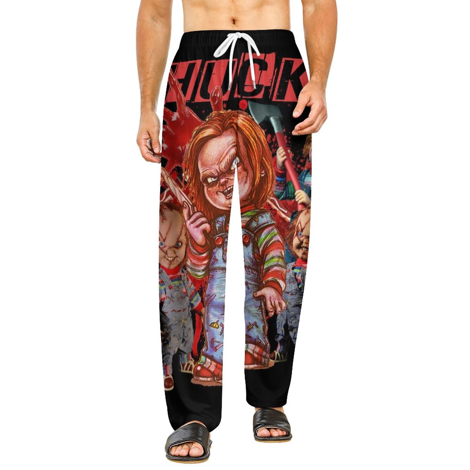 Chucky Horror Unisex Pajama Pants Bottoms Daily Cozy Soft Lounge Sleep ...