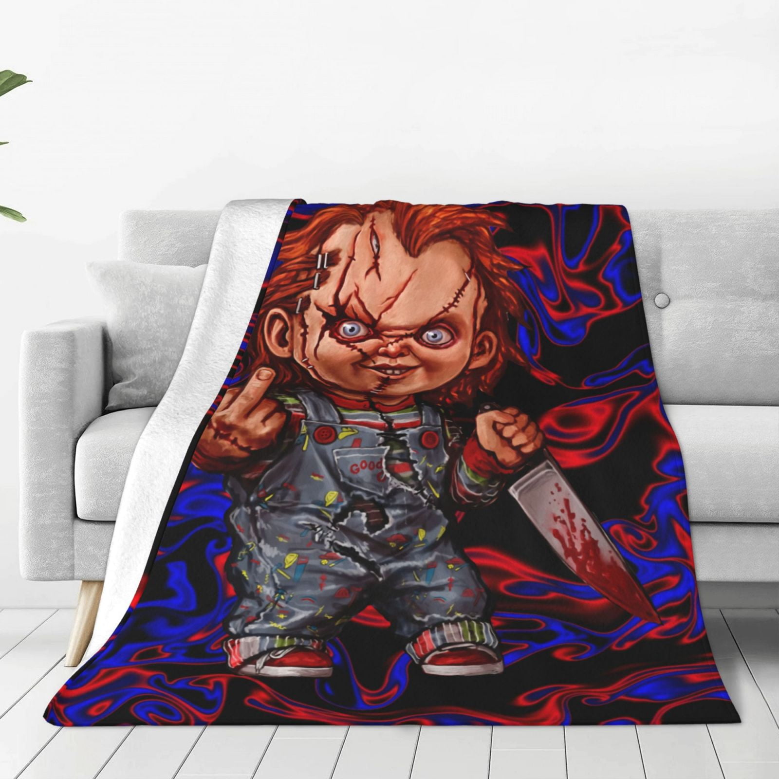Chucky Kids Adults Ultra-Soft Micro Fleece Blanket Throw All Season ...