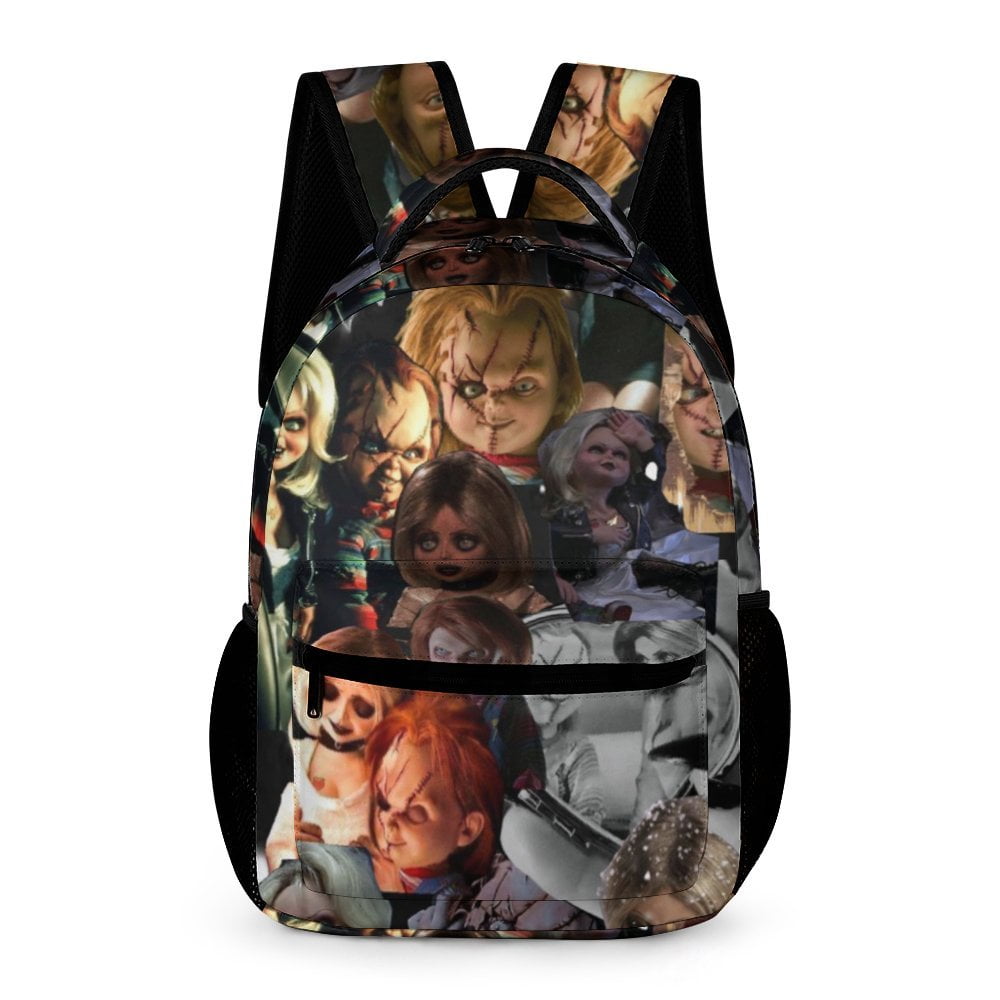 Chucky Casual Shoulder Bag Lightweight Prints Book Bag Rucksack Cute ...