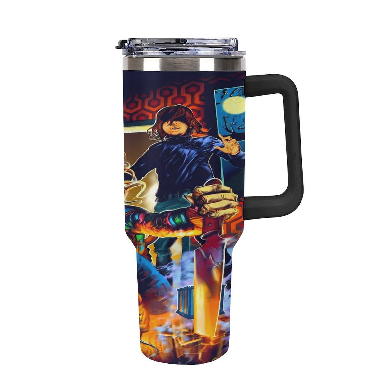 Chucky Large Capacity Car Cup, 40oz Stainless Steel Travel Mug With ...