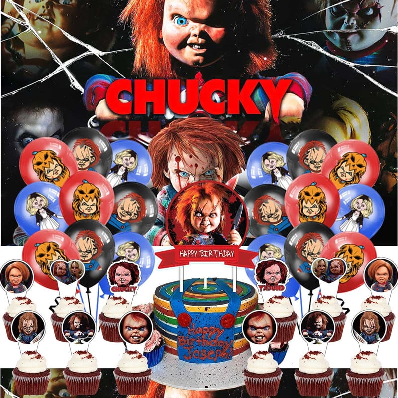 Chucky Latex Balloons Kit Party Supplies Decor Birthday Decorations ...