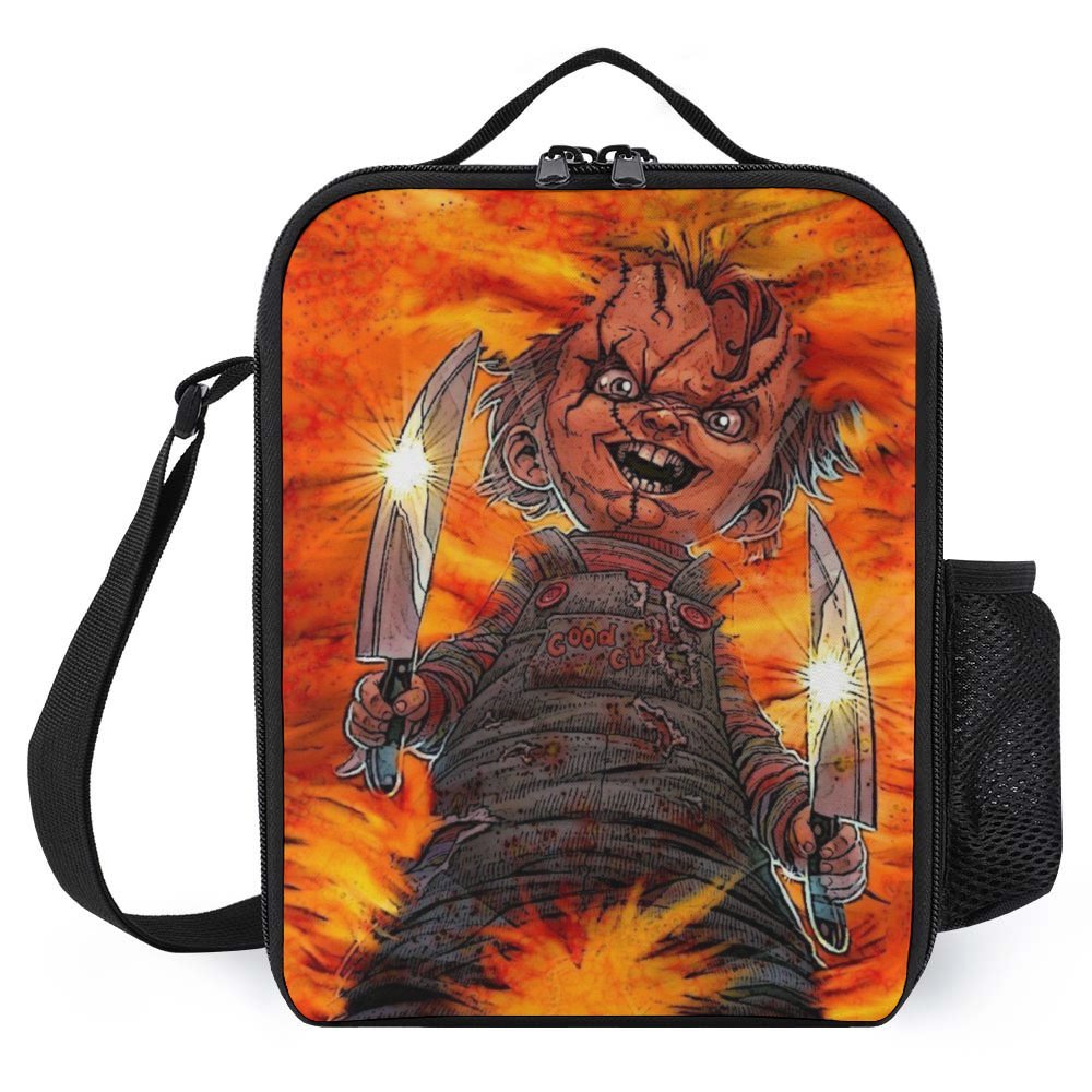 Chucky Lunch Bags Shoulder Bag Reusable Lunch-Box Portable Lunchbox ...
