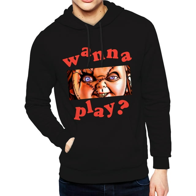 Chucky Graphic Hoodie Sweatshirt - Horror Apparel - Walmart.com