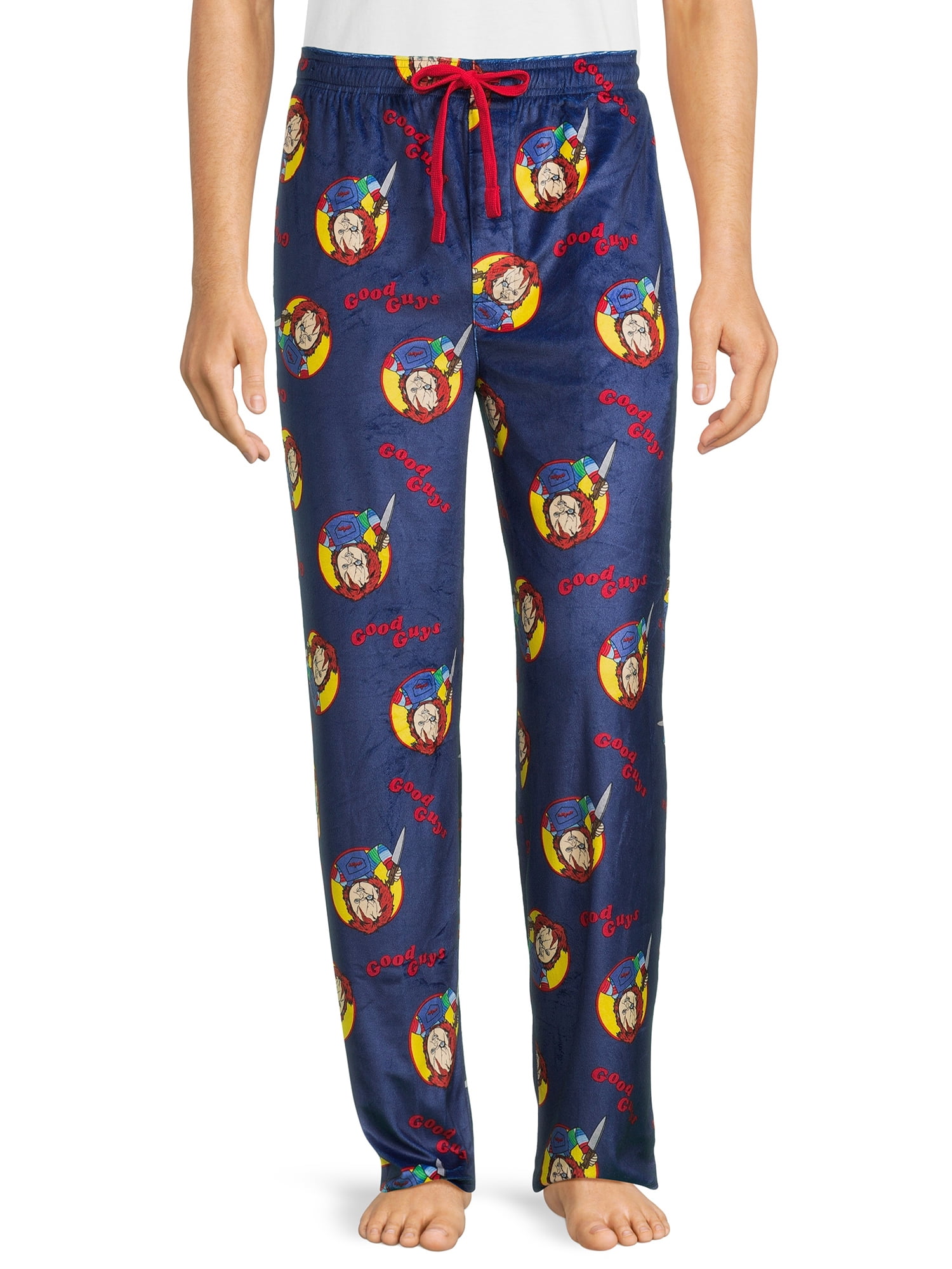 Chucky men's Sleep Pants - Soft Polyester - Sizes S-2XL - Walmart.com