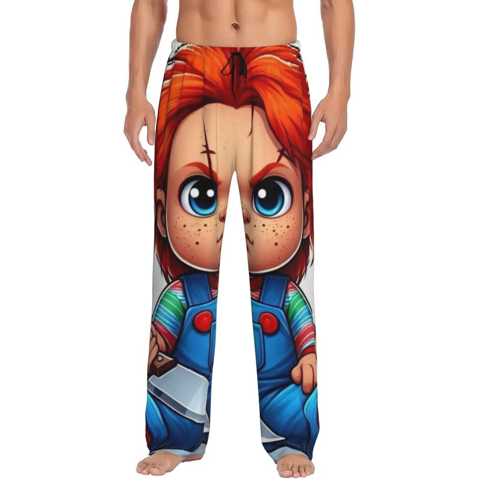 Chucky Mens Pajama Pants Ultra Soft Comfy Lounge Sleep Pants Print ...