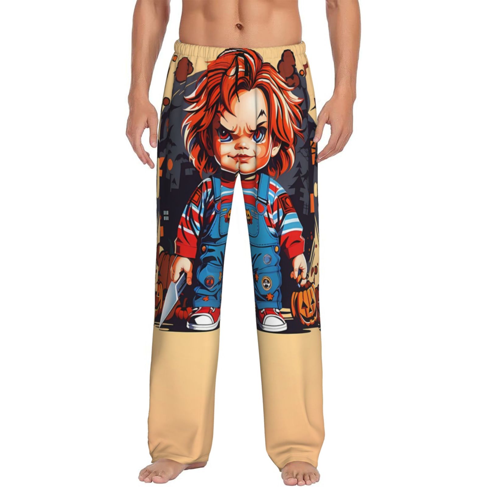 Chucky Mens Pajama Pants Ultra Soft Comfy Lounge Sleep Pants Print ...