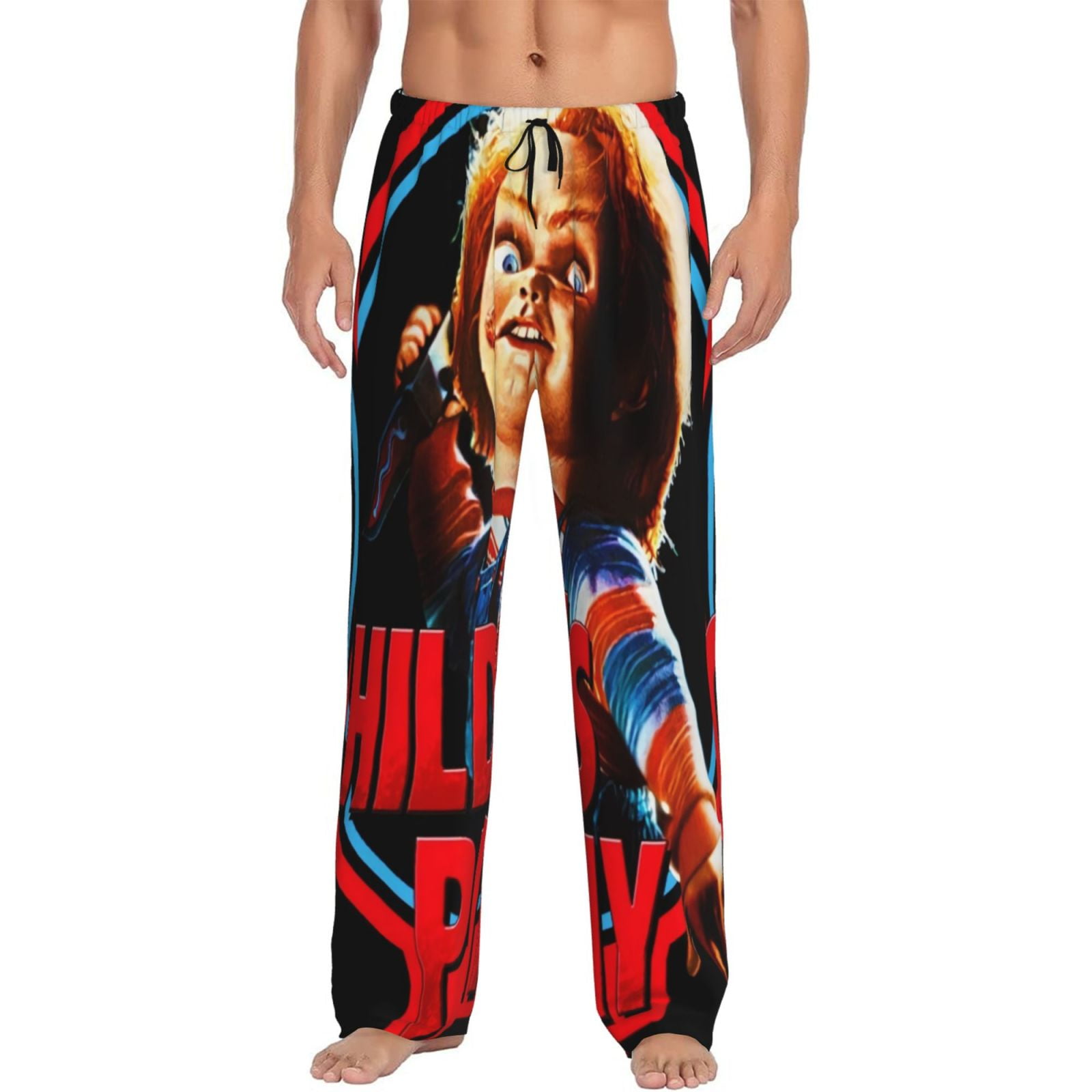 Chucky Mens Pajama Pants Ultra Soft Comfy Lounge Sleep Pants Print ...