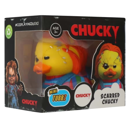 Chucky Mini TUBBZ® Collectible Duck - Scarred Chucky - Walmart.com
