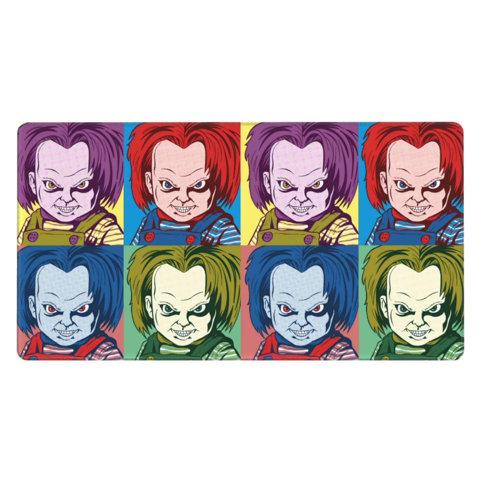 Chucky Mouse Pad 16x29.5 Inch Computer Keyboard Mouse Pad Waterproof ...