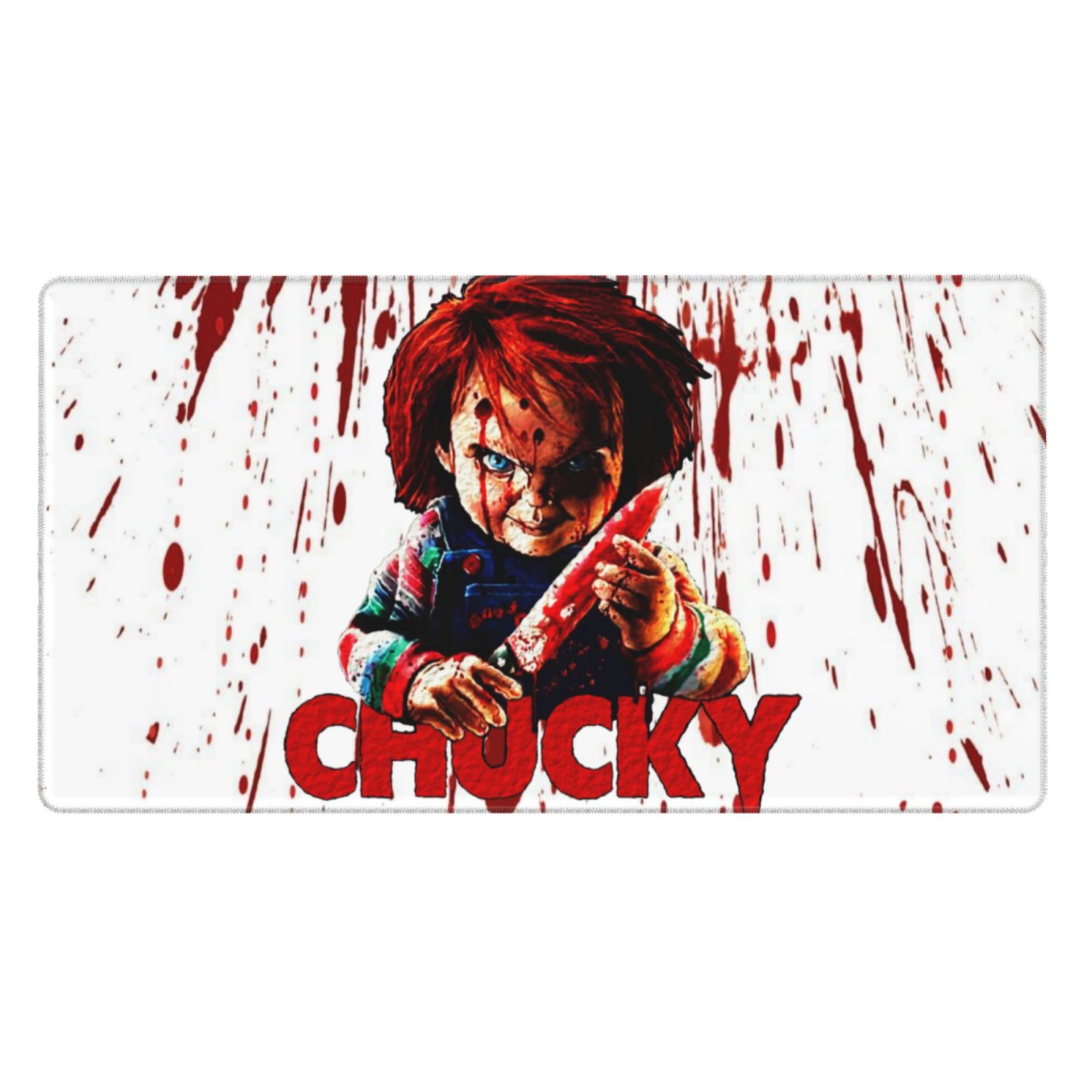 Chucky Mouse Pad 16x29.5 Inch Computer Keyboard Mouse Pad Waterproof ...