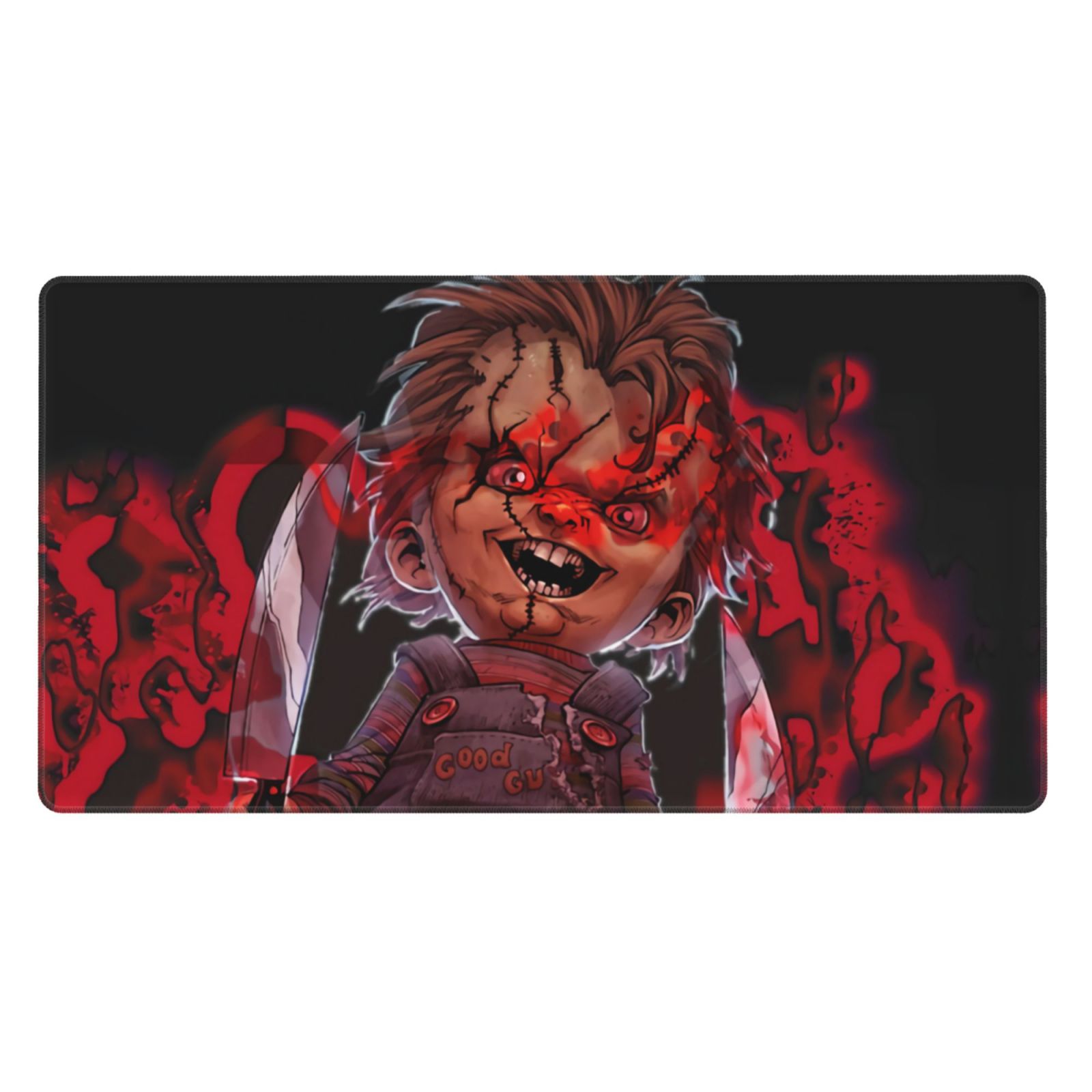 Chucky Mouse Pad 16x29.5 Inch Computer Keyboard Mouse Pad Waterproof ...