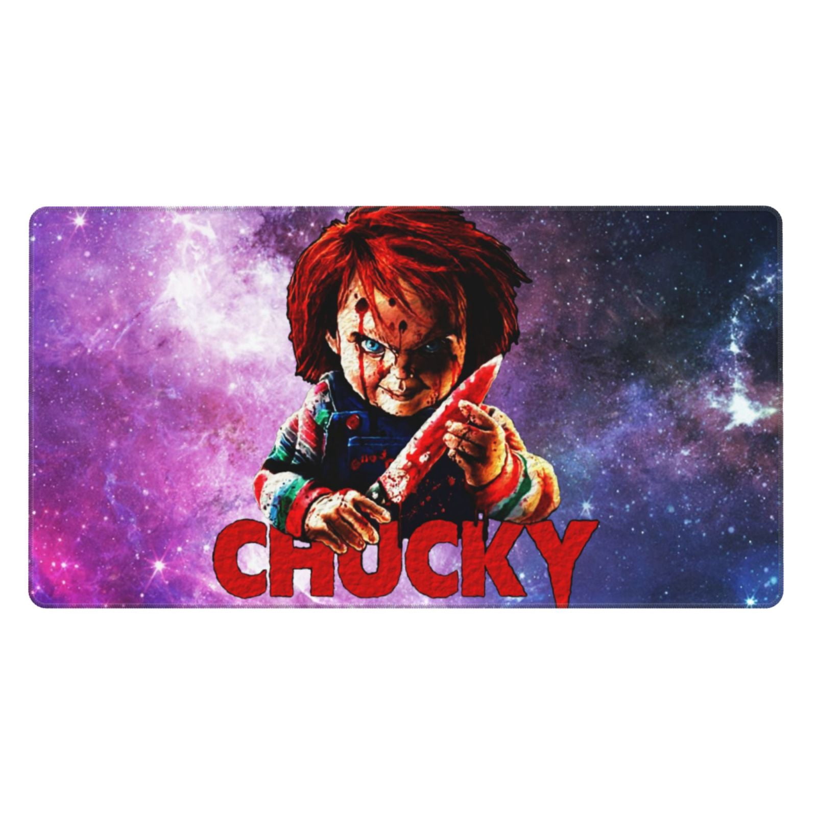 Chucky Mouse Pad 16x29.5 Inch Computer Keyboard Mouse Pad Waterproof ...