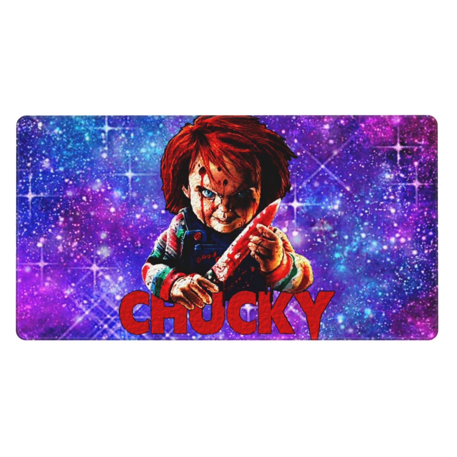 Chucky Mouse Pad 16x29.5 Inch Computer Keyboard Mouse Pad Waterproof ...