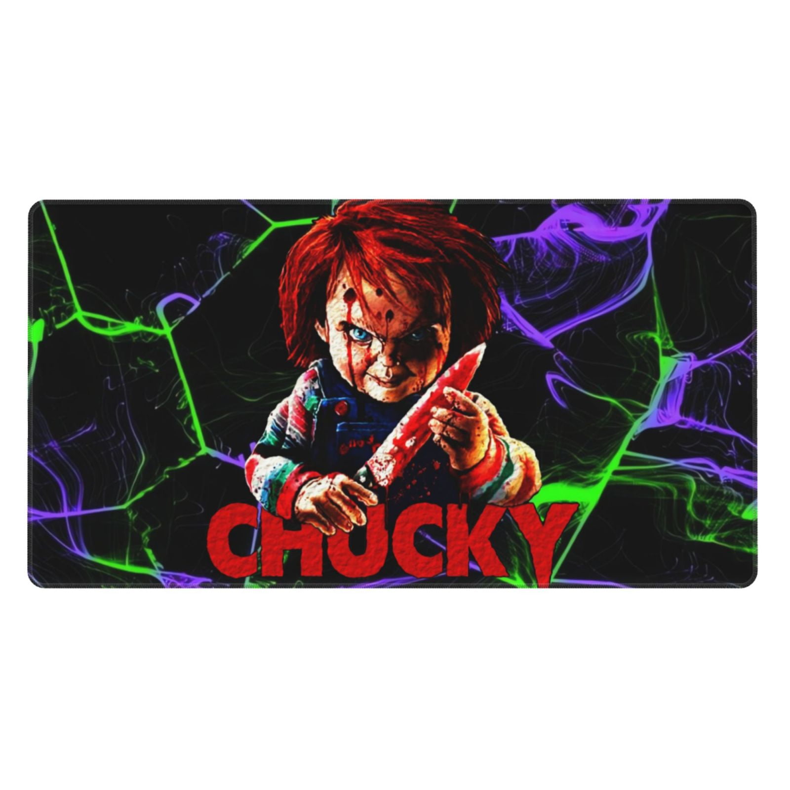 Chucky Mouse Pad 16x29.5 Inch Computer Keyboard Mouse Pad Waterproof ...