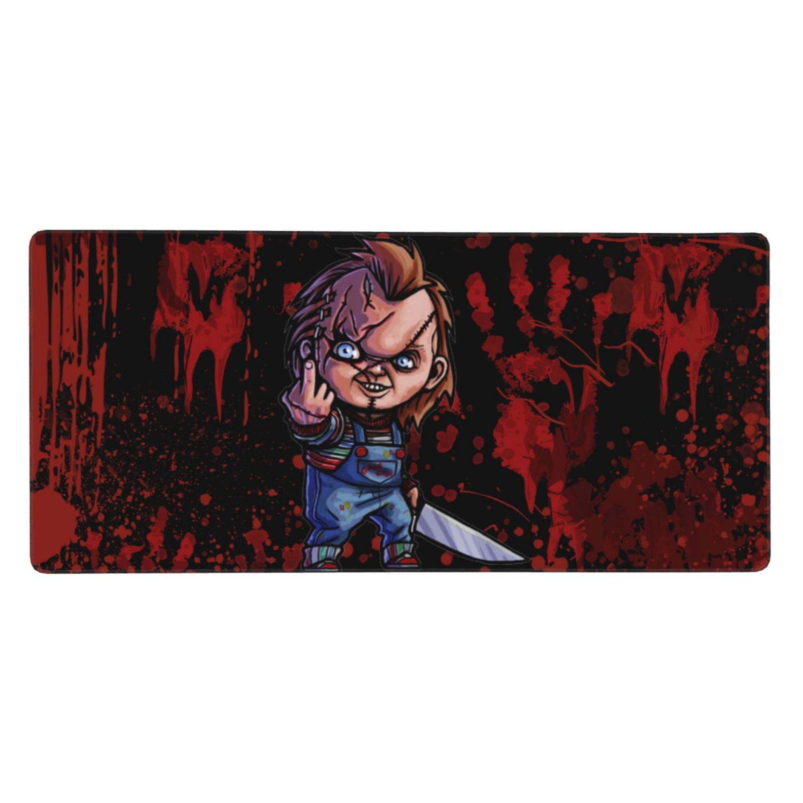 Chucky Mouse Pad Extra Large 16x35.5 Inch Keyboard Mat Anti-Slip Gaming ...