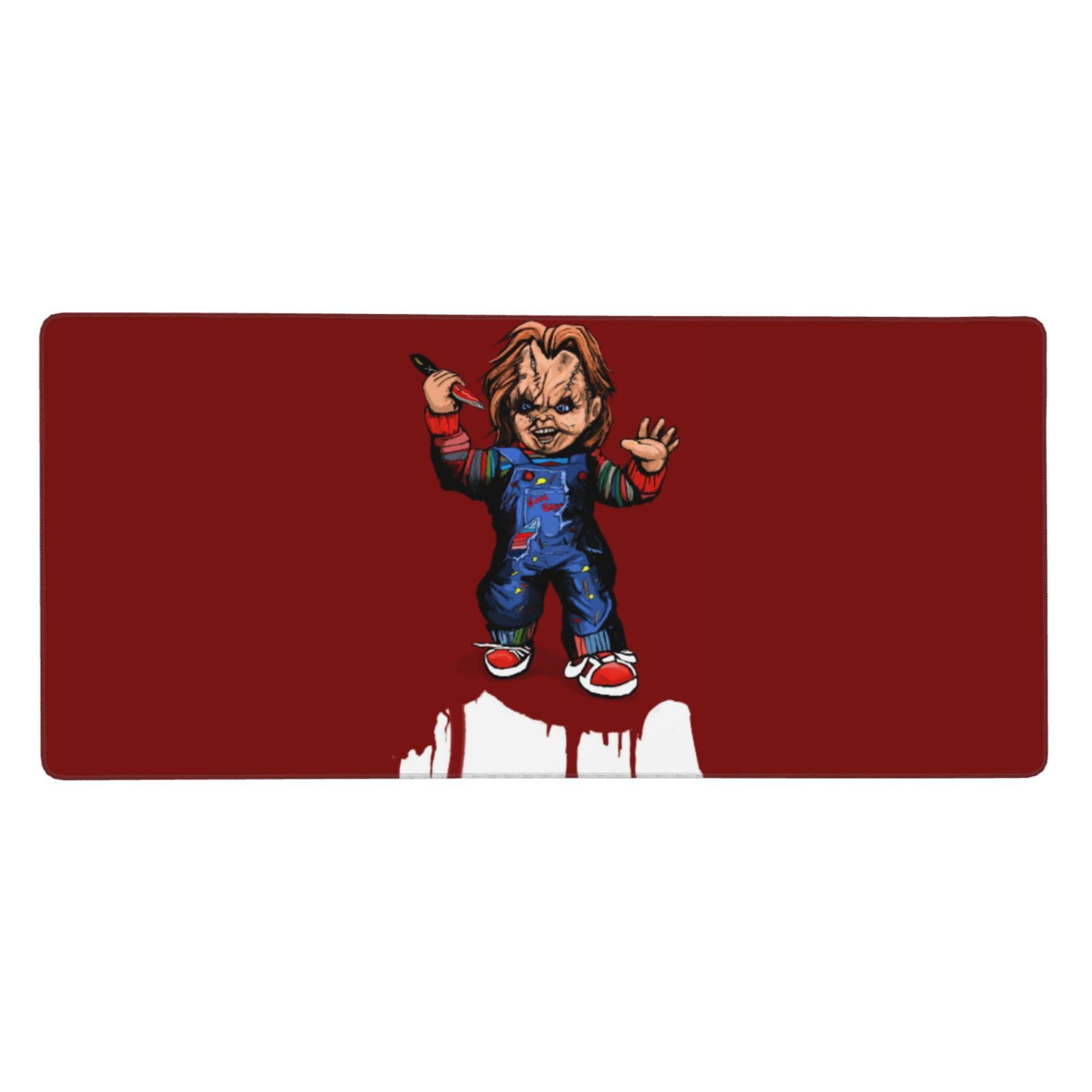 Chucky Mouse Pad Extra Large 16x35.5 Inch Keyboard Mat Anti-Slip Gaming ...