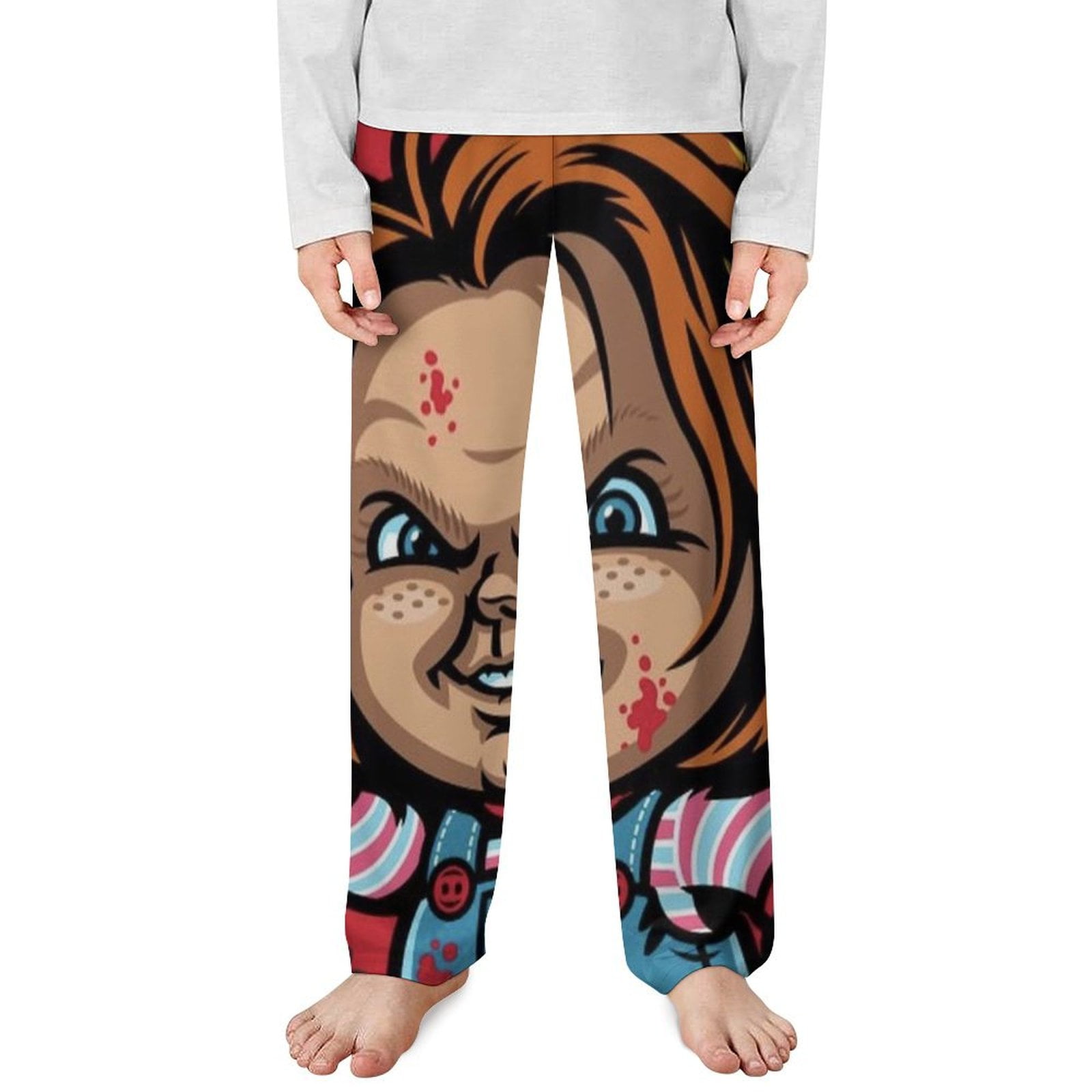 Chucky Movie Comfy Pajamas For Kids Cozy Lounge Straight Leg Home ...