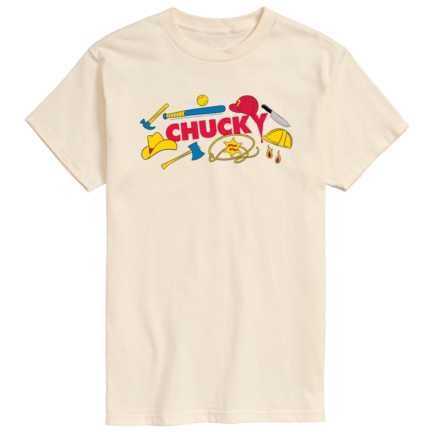 Chucky - Movie Icons - Men's Short Sleeve Graphic T-Shirt - Walmart.com