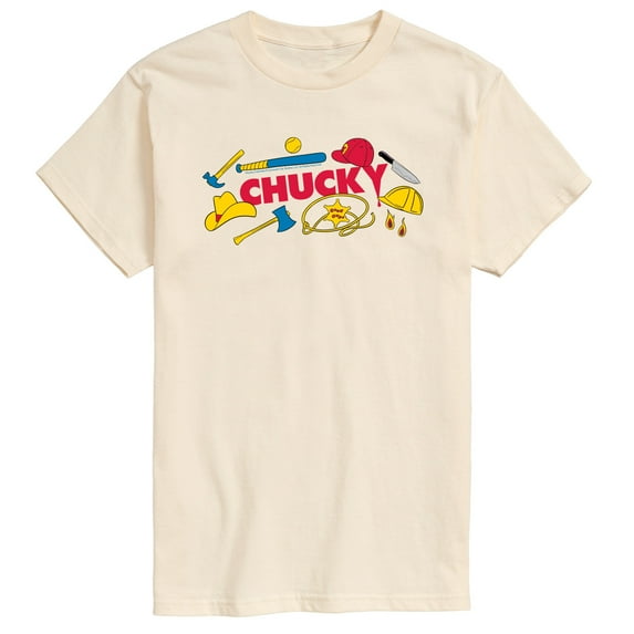 Chucky - Movie Icons - Men's Short Sleeve Graphic T-Shirt - Walmart.com