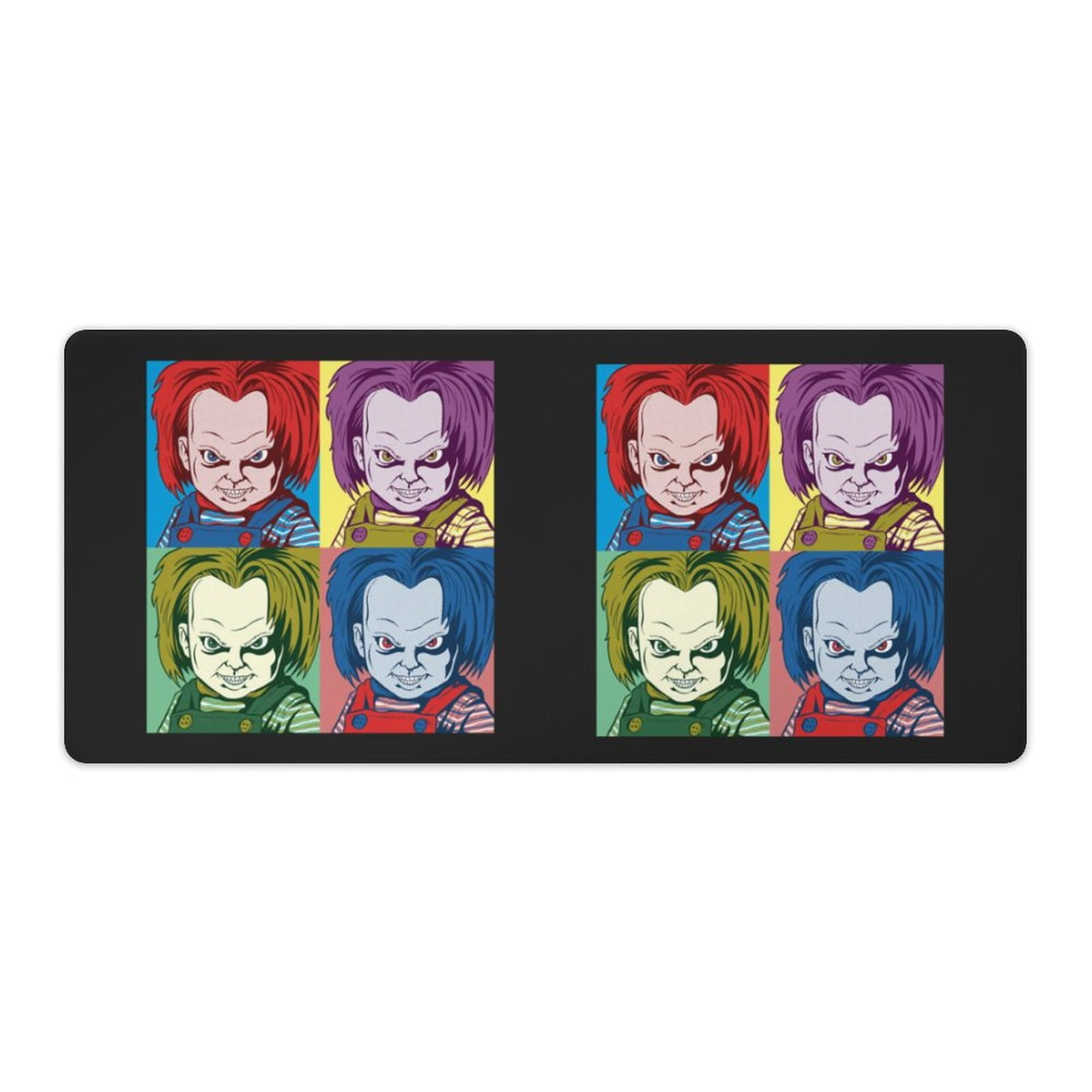 Chucky Movie Scary Extended Gaming Mouse Pad No-sliped Large Desk Mat ...