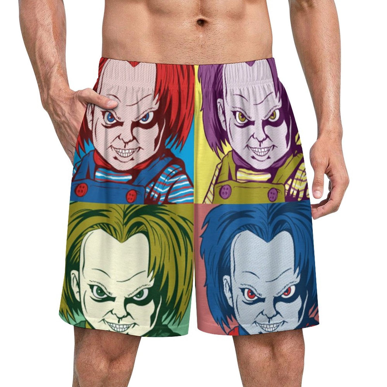Chucky Movie Scary Pajama Pants For Men Lounge Shorts Bottoms Sleepwear ...