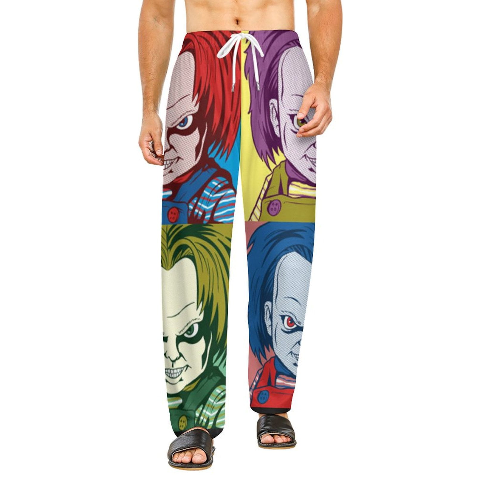 Chucky Movie Scary Unisex Pajama Pants Bottoms Daily Cozy Soft Lounge ...