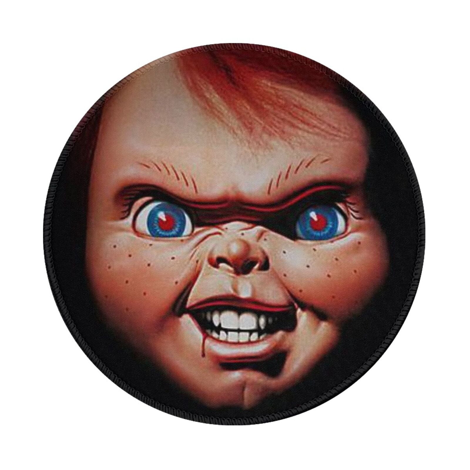 Chucky Non-Slip Rubber Base Mouse Mat 8 Inch Round Mouse Pad With ...