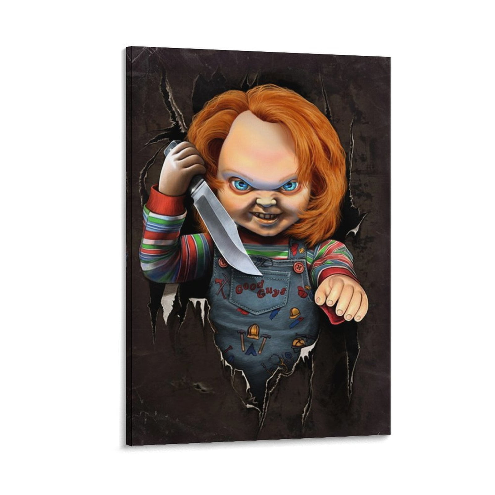 Chucky Paintings, 24x36inch Single Hanging Painting Home Decor Canvas ...