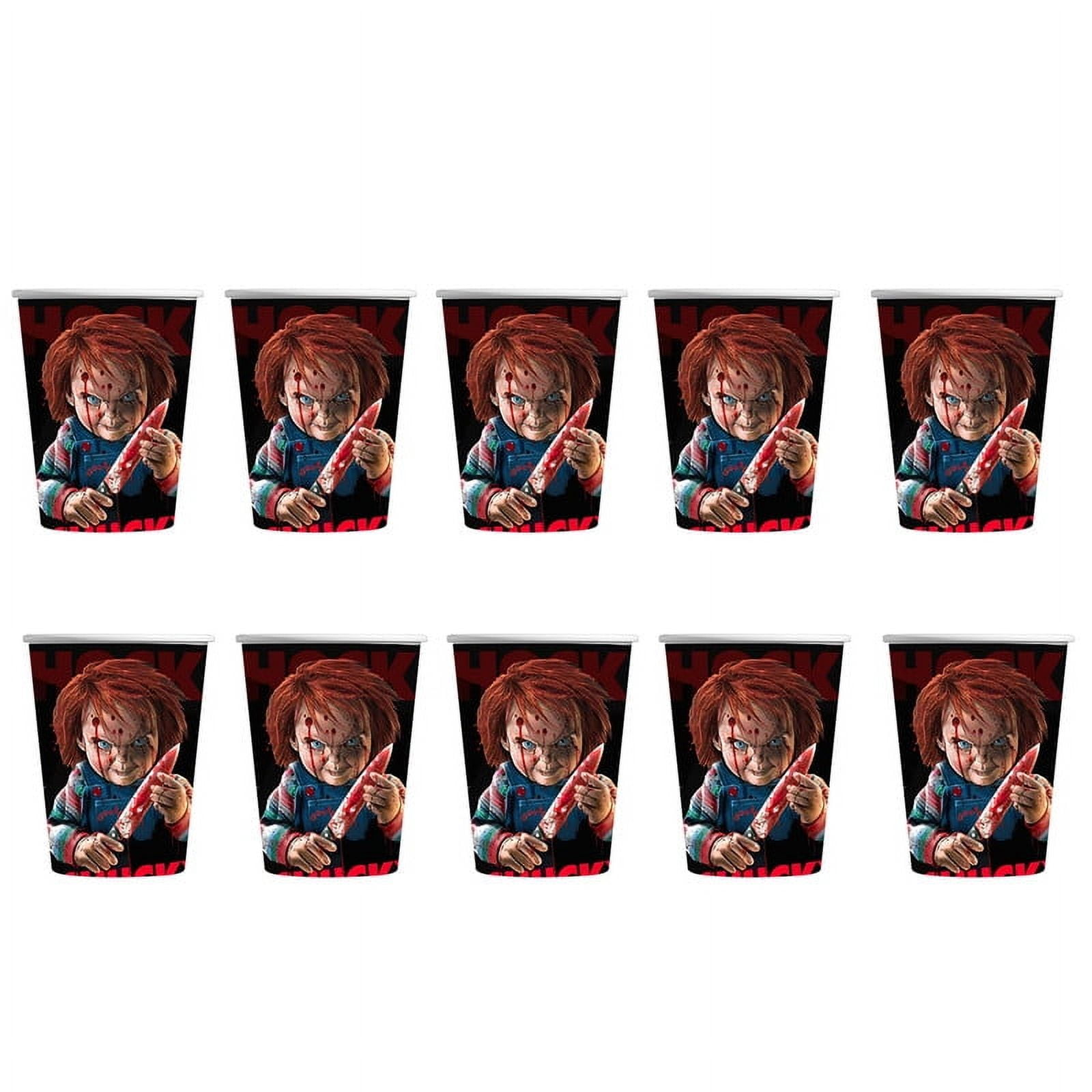 Chucky Party Supplies Cups Birthday Tableware Disposable Paper ...