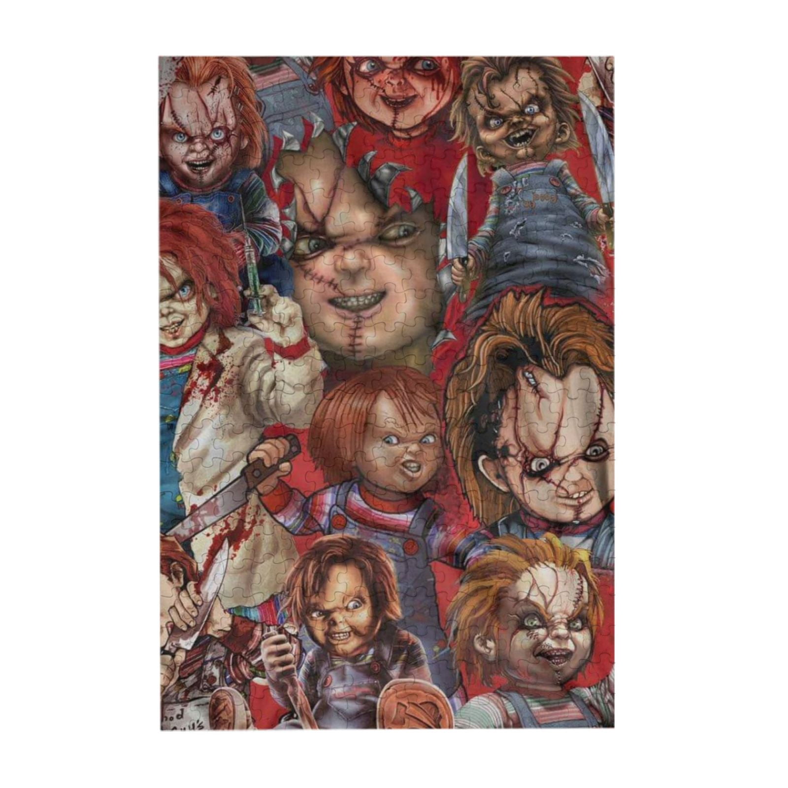 Chucky Pattern Wooden Jigsaw Puzzles Accessories Intellectual ...