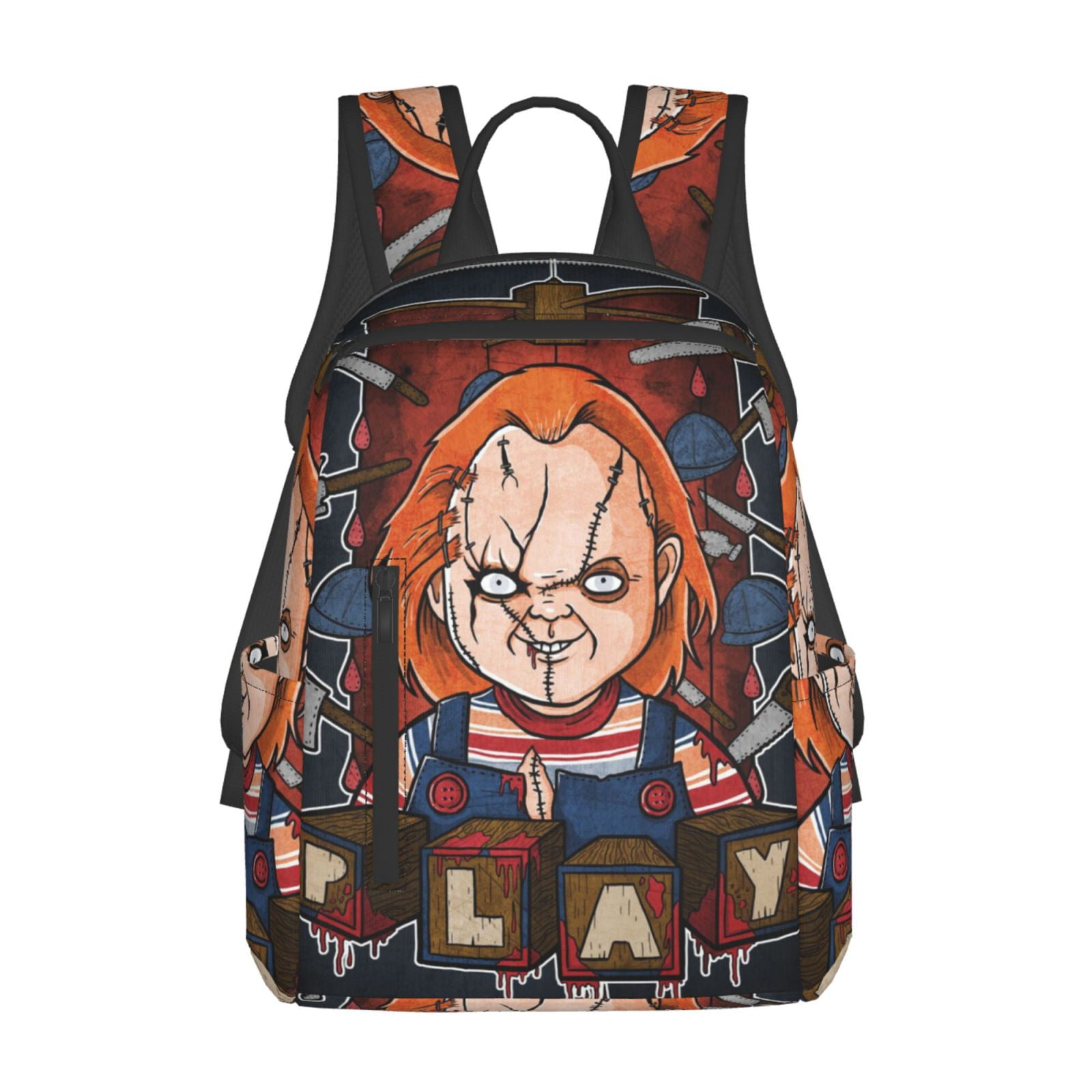 Chucky Play Lightweight Backpack Student Bookbag School Bag Satchel ...