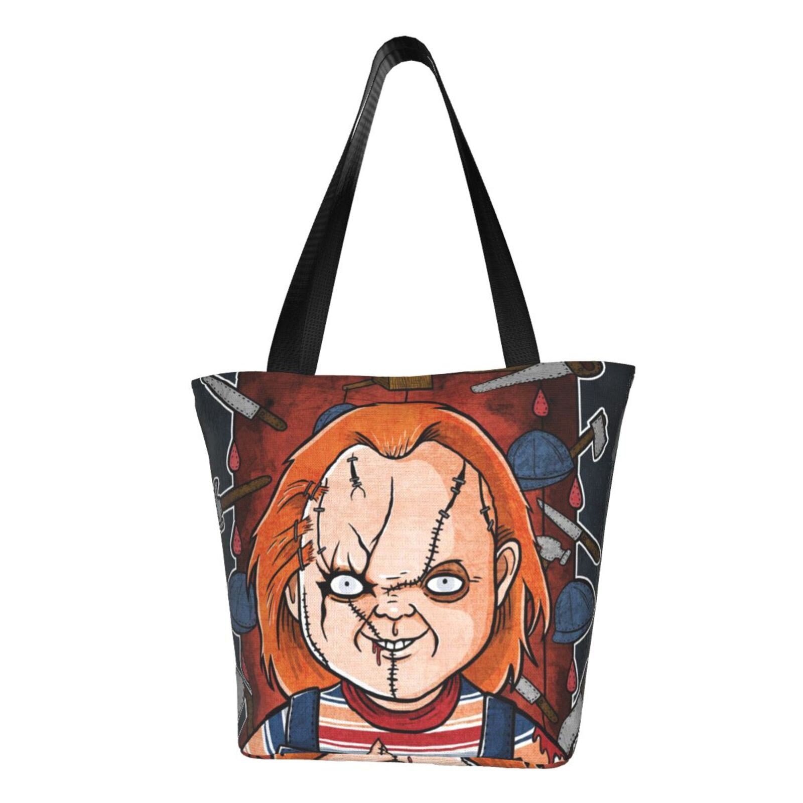 Chucky Play Women's Tote Bag Large Capacity Shoulder Handbag For Travel ...