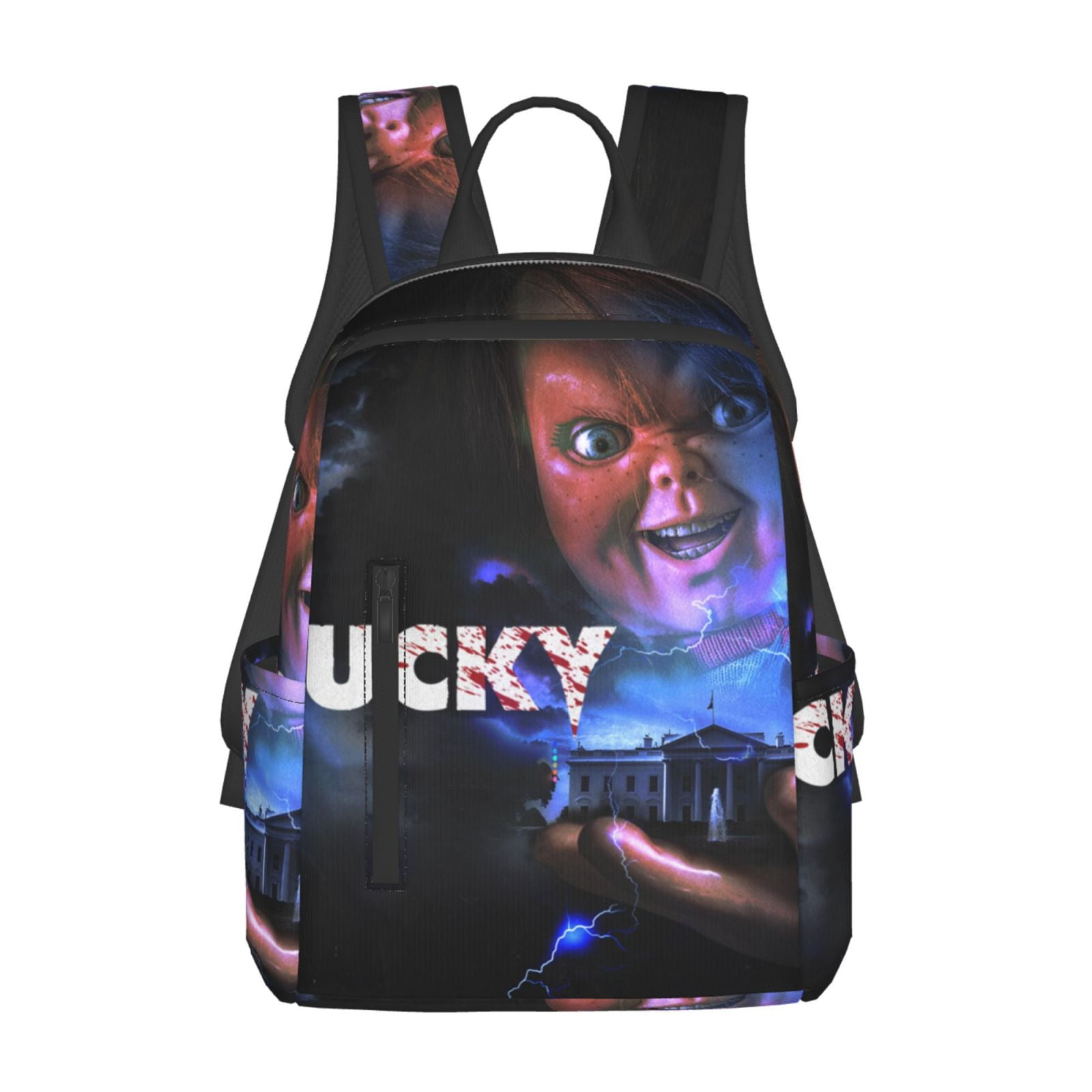 Chucky Poster Lightweight Backpack Student Bookbag School Bag Satchel ...