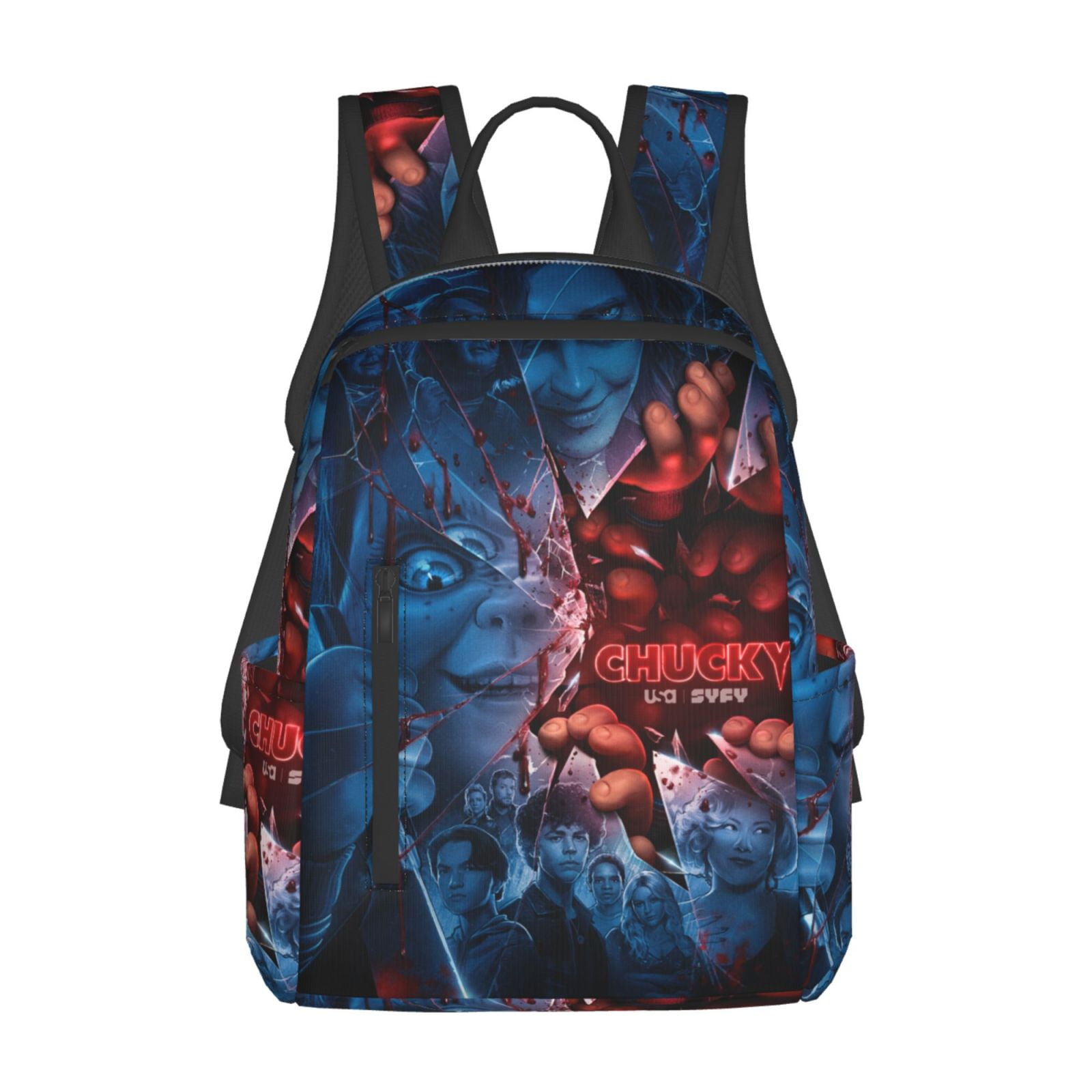 Chucky Poster Lightweight Backpack Student Bookbag School Bag Satchel ...