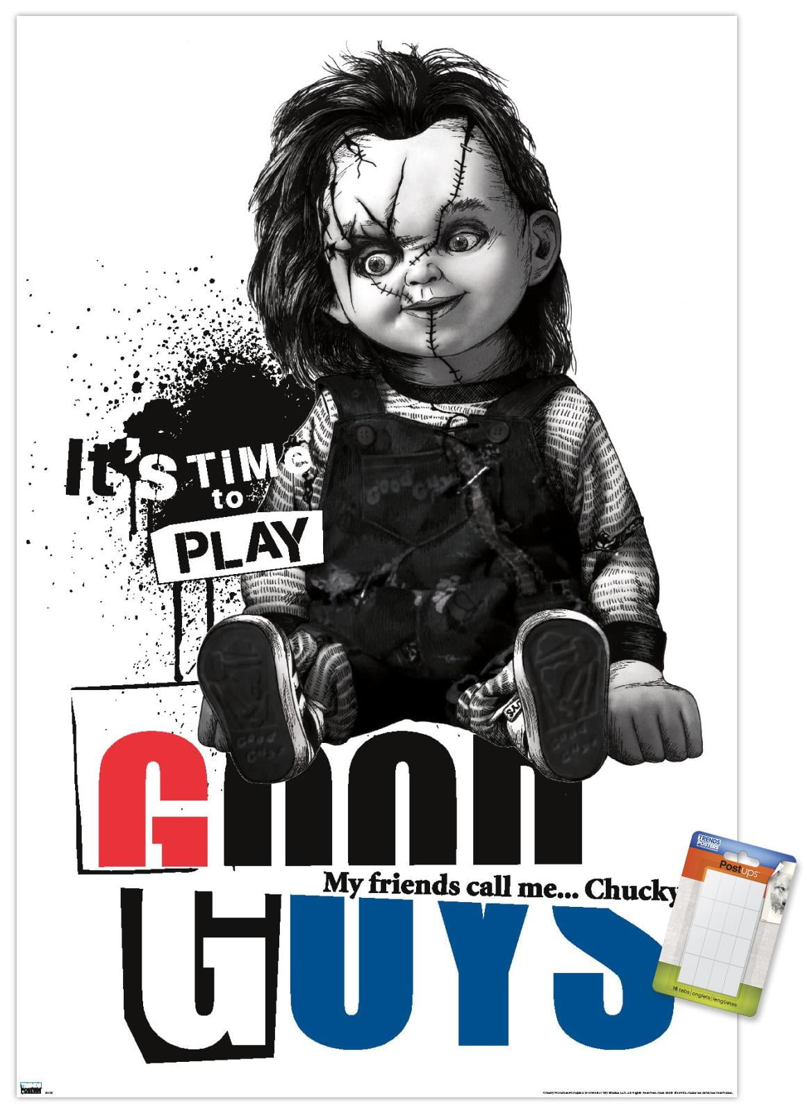 Chucky: Punk Era - Good Guy Wall Poster, 14.725" x 22.375" - Walmart.com