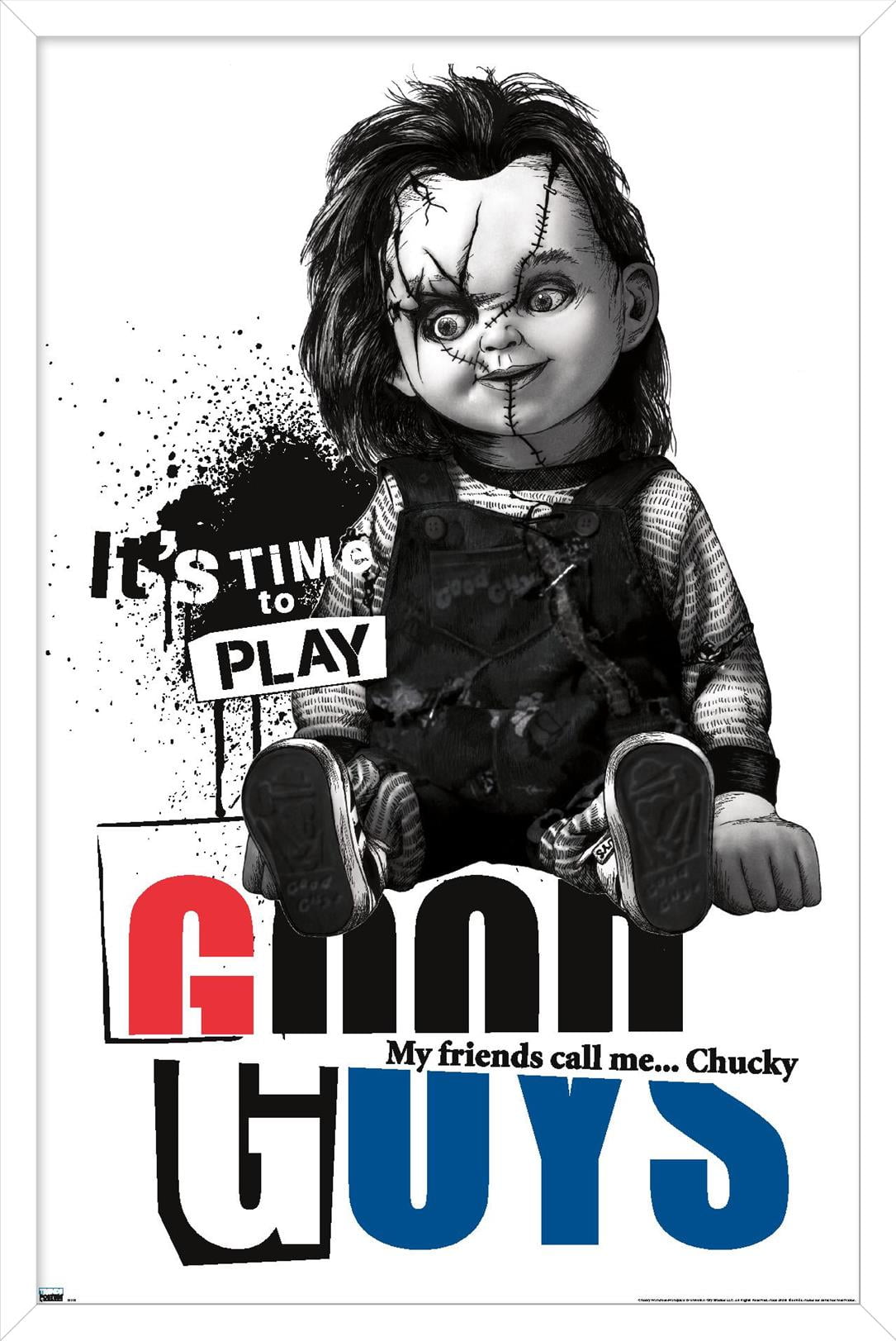 Chucky: Punk Era - Good Guy Wall Poster, 22.375" x 34" Framed - Walmart.com
