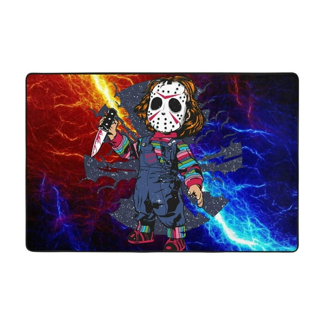 Chucky Rugs Washable Cover Floor Rug Carpets Bathroom Decorations For ...