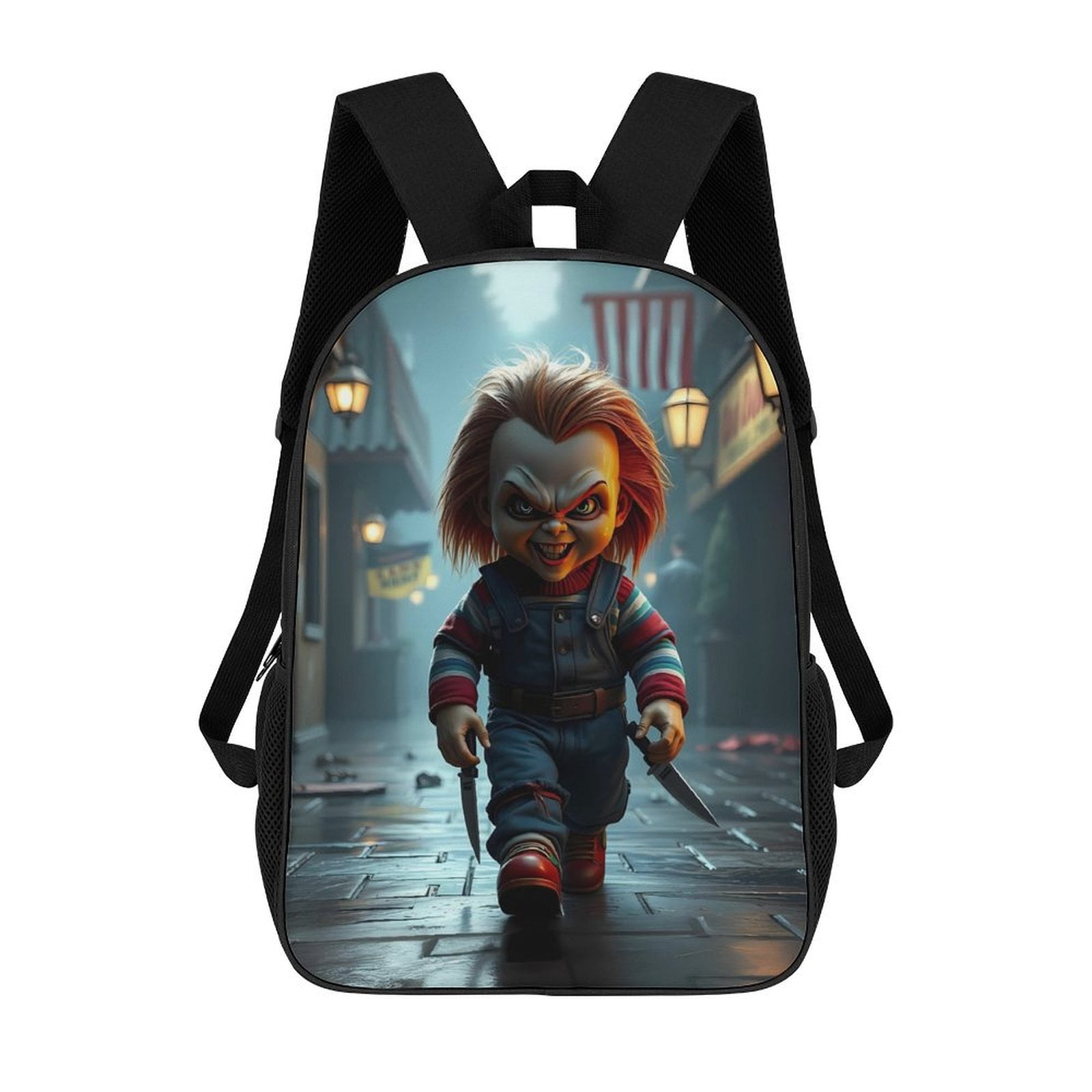 Chucky Backpack Middle Bookbag Laptop Lightweight Durable Bookbag ...