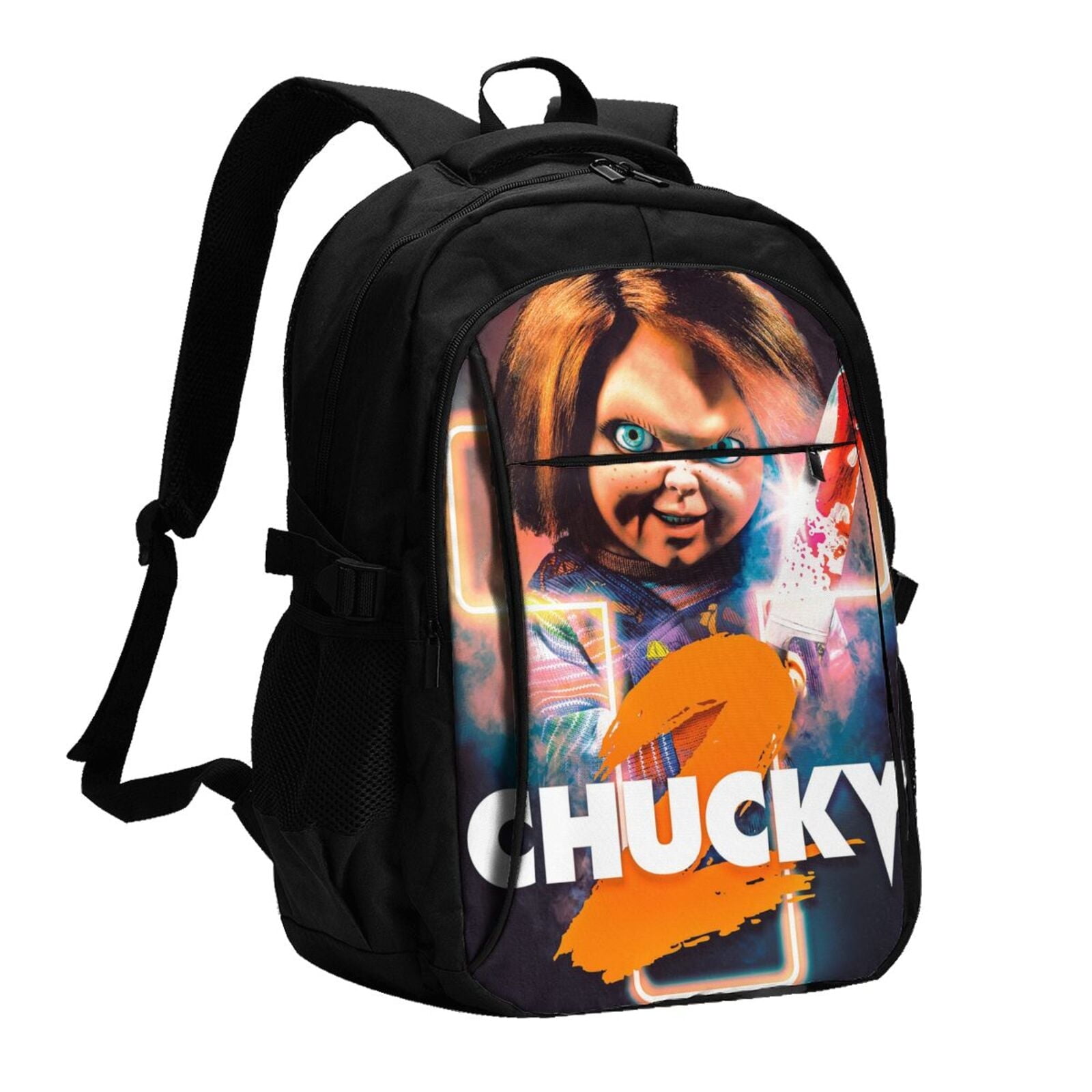 Chucky Season Unisex Backpack USB Daypack Large Capacity School Bag ...