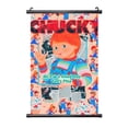 Chucky Show Black Plastic Shaft Hanging Poster Decor Canvas Wall ...