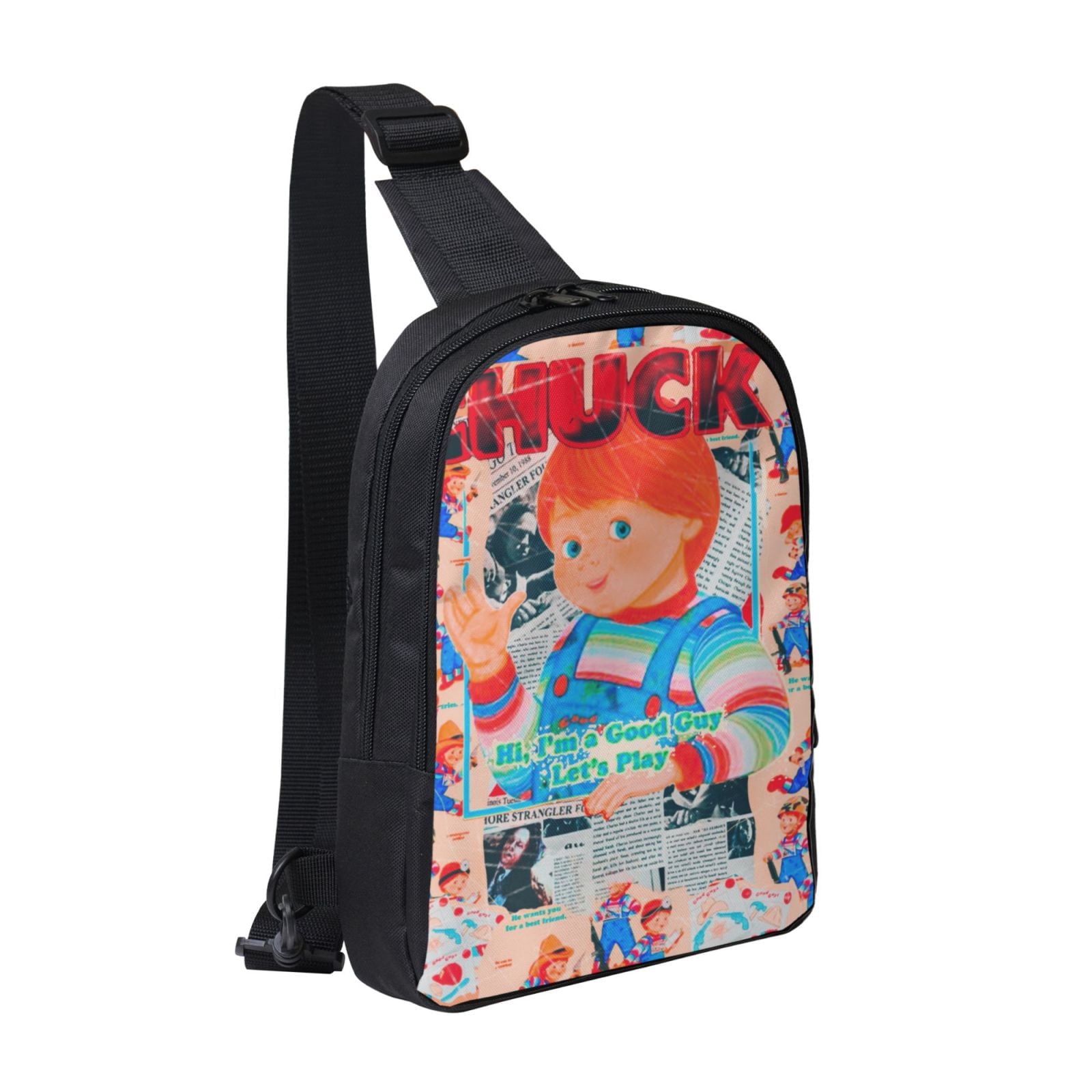 Chucky Show Chest Bags For Women Men Teen Sling Bag Crossbody Backpack ...