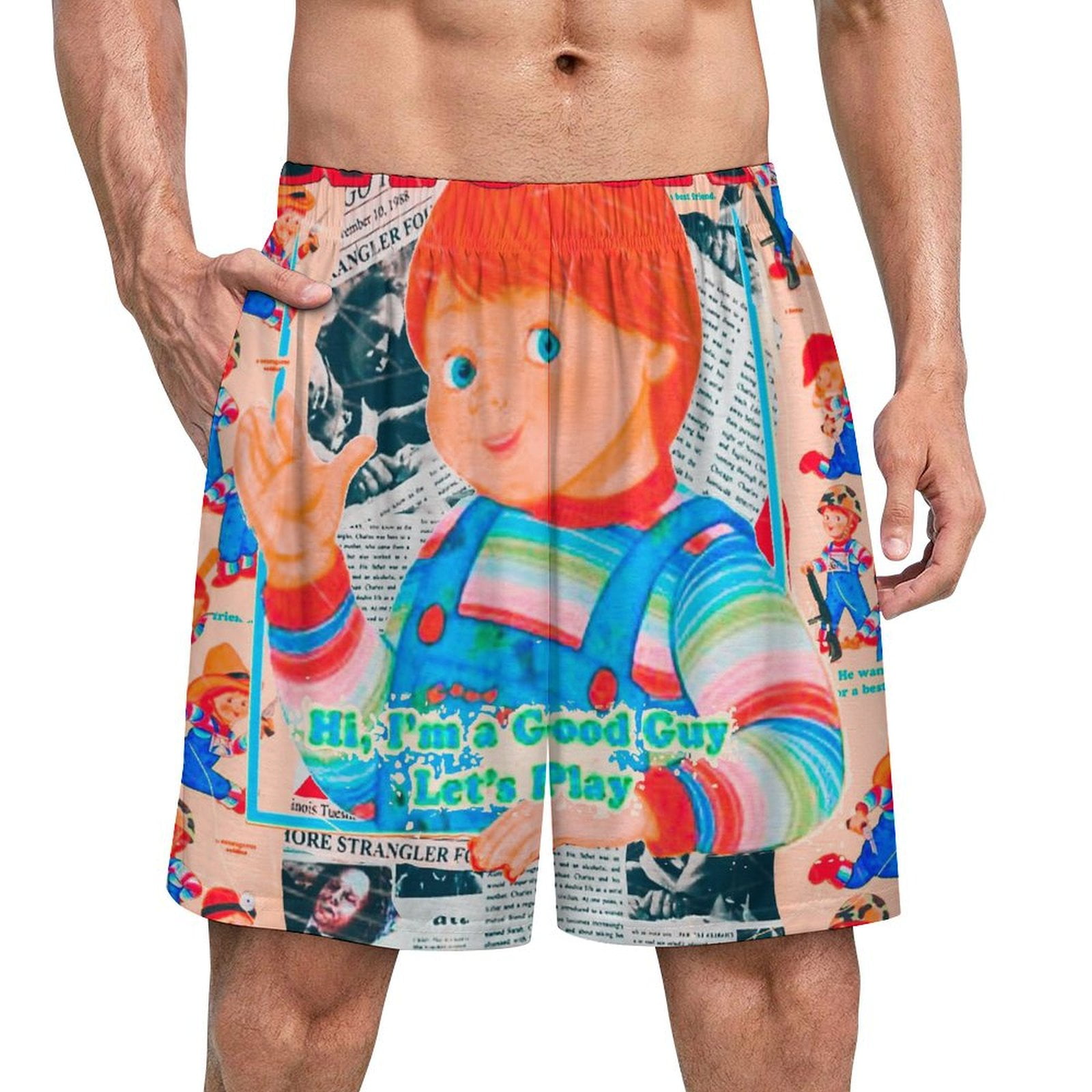 Chucky Show Pajama Pants For Men Lounge Shorts Bottoms Sleepwear Daily ...