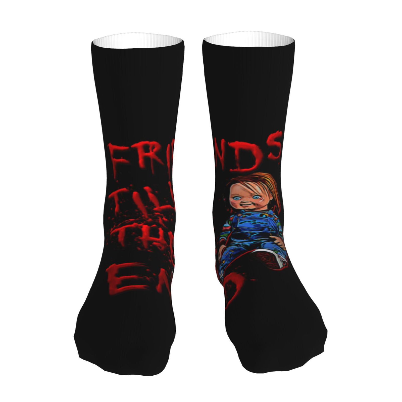 Chucky Socks Lightweight Casual Knitted Socks Soft Elastic Sockings ...