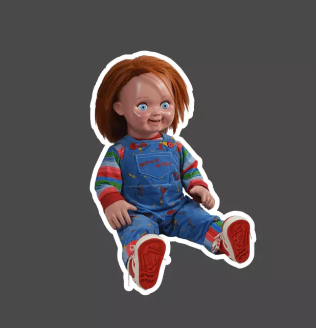 Chucky Sticker Phone Decal Water Bottle Stickers Car Decals, Laptop ...