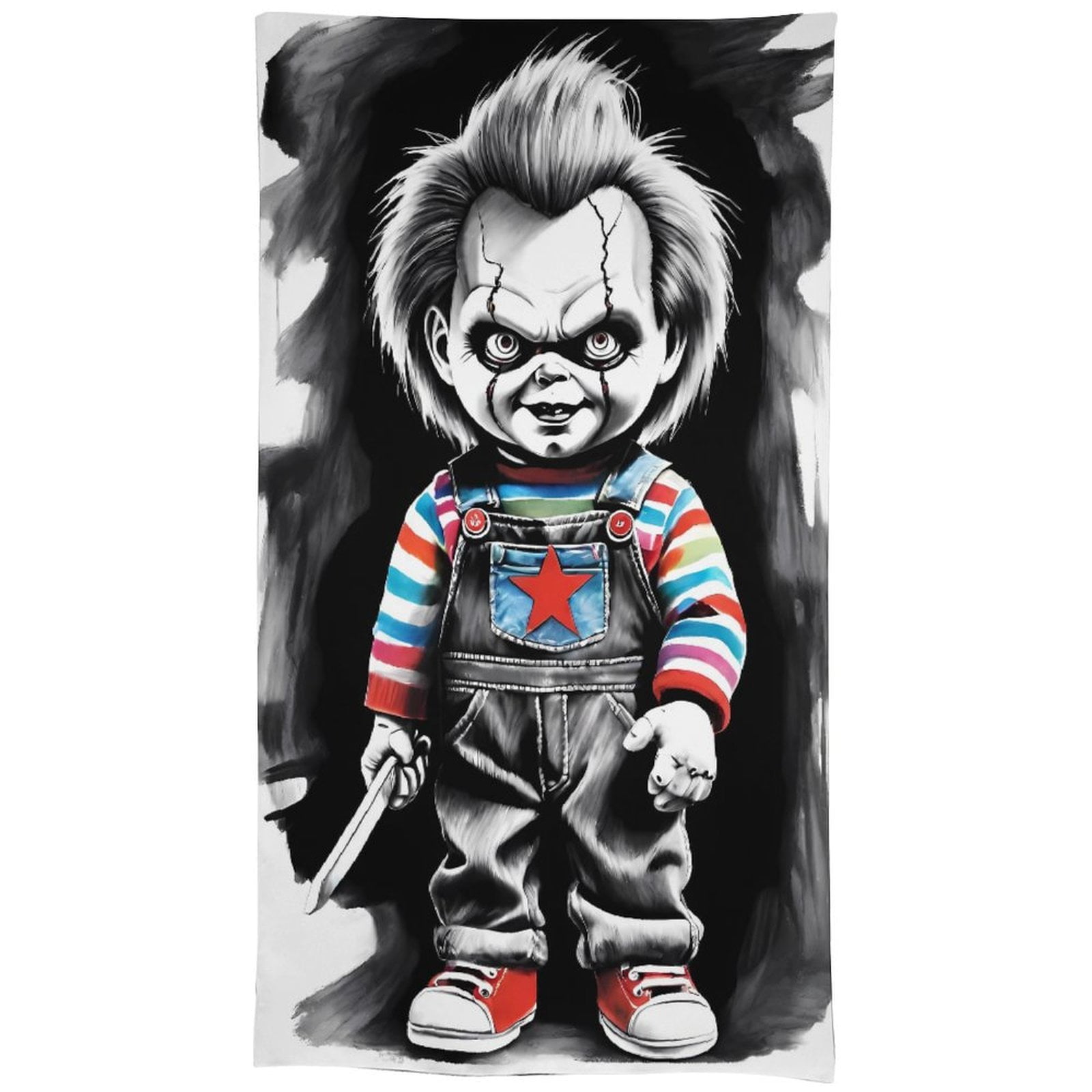 Chucky Tablecloth, Washable Reusable Rectangular Tablecloth Table Cover ...