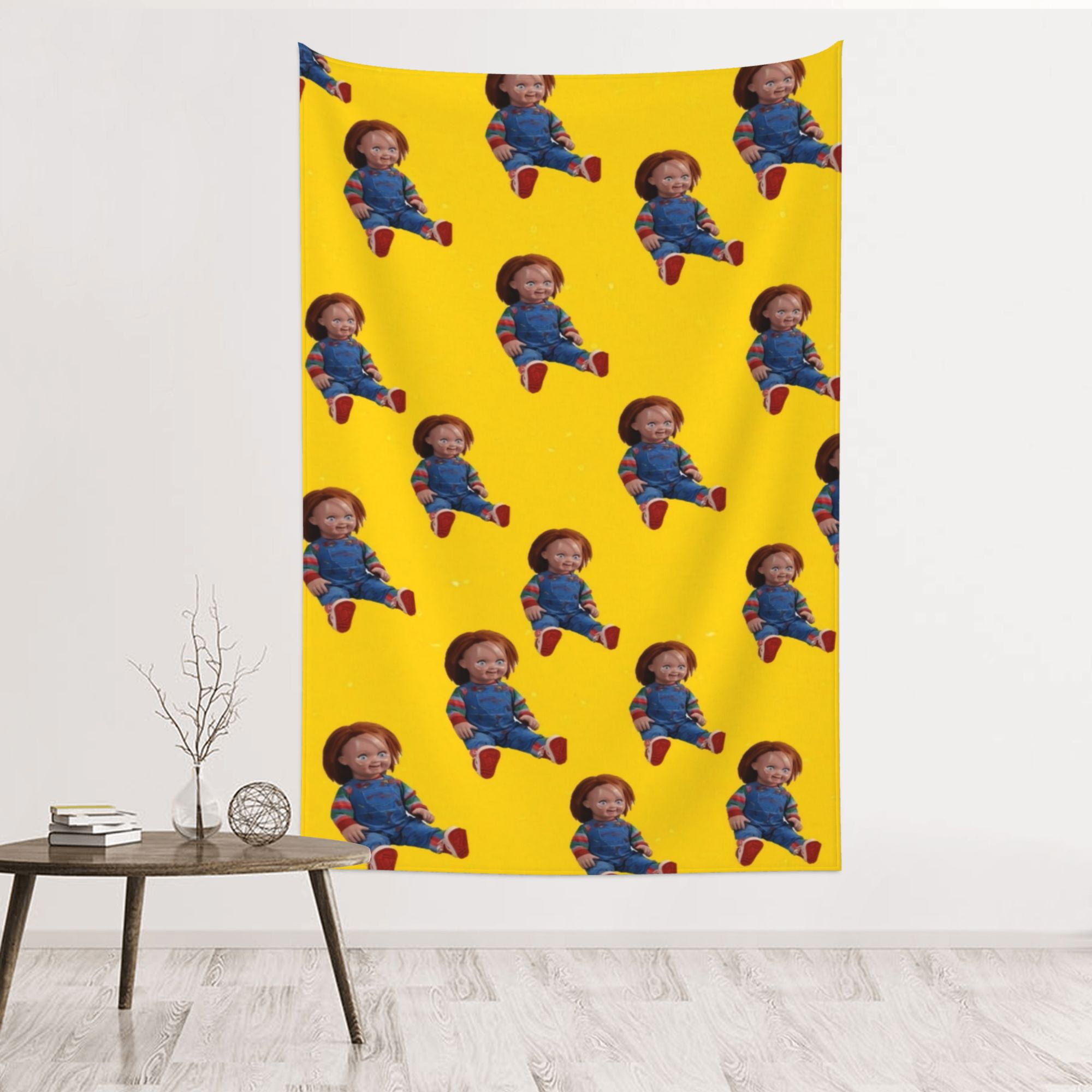 Chucky Tapestry Aesthetic Wall Hanging for Living Room Bedroom Art ...